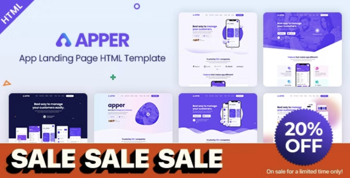 APPER - App Landing Page HTML Template | Babiato Forums | Best ... APPER - App Landing Page HTML Template | Babiato Forums | Best ...